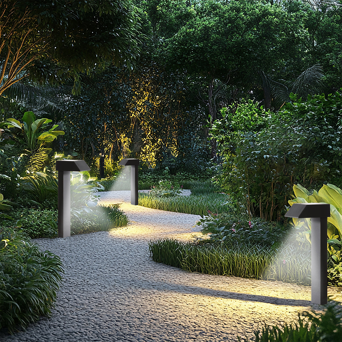 Lampada solare LED giardino con picchetto | Happy Casa Store – Shop On ...